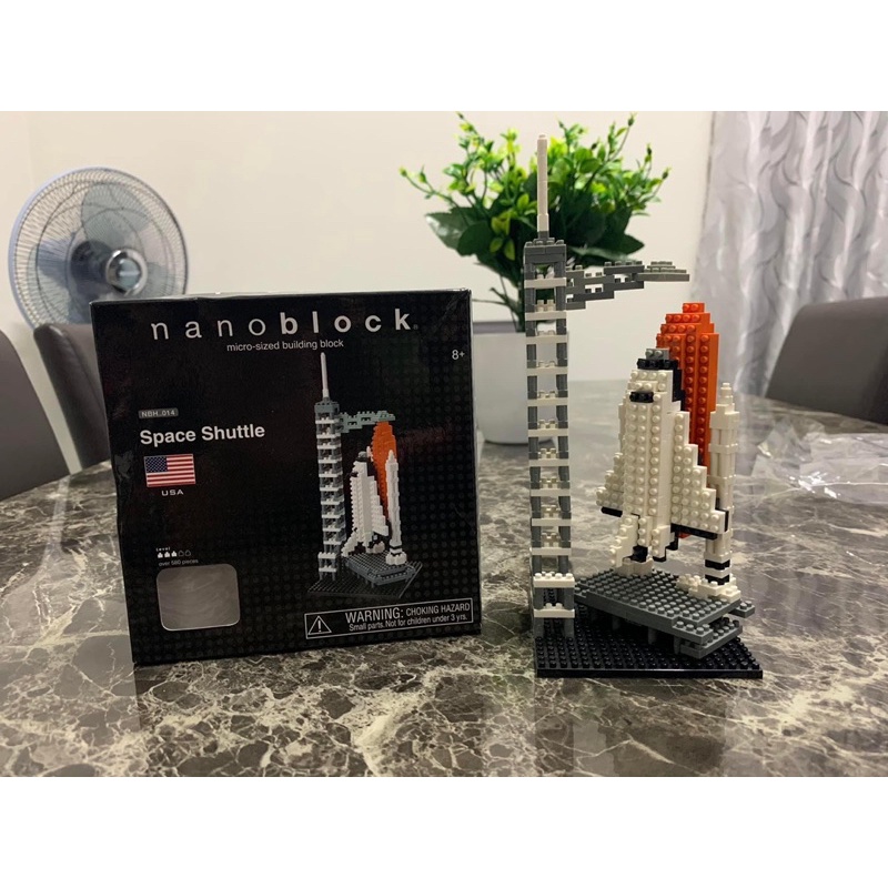 Original Kawada Nano Block Space Shuttle Lego Micro Size Building Lego ...