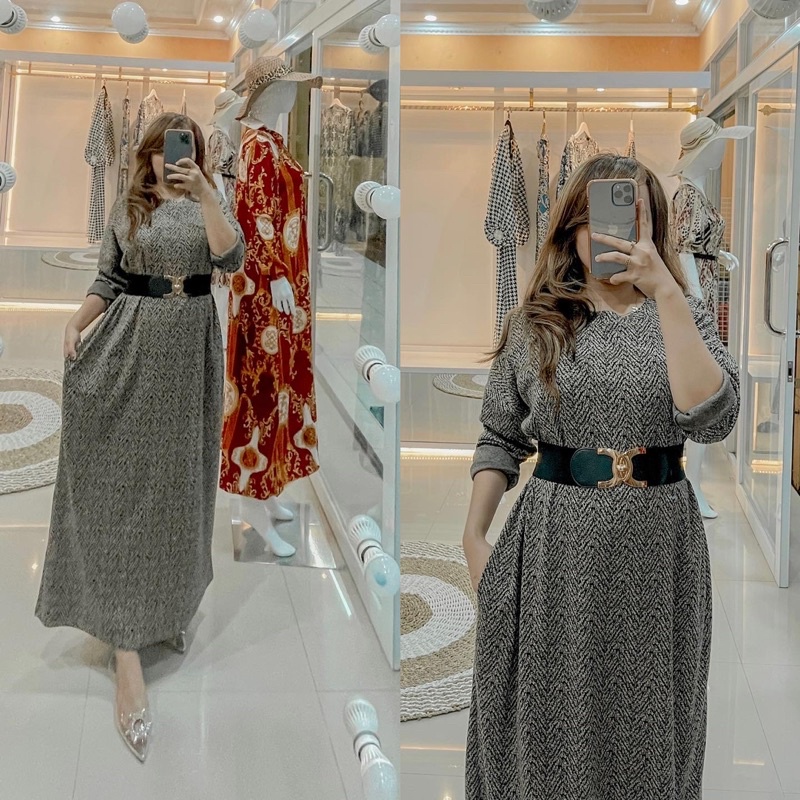 Camile dress/premium import dress/import dress /camile dress ...