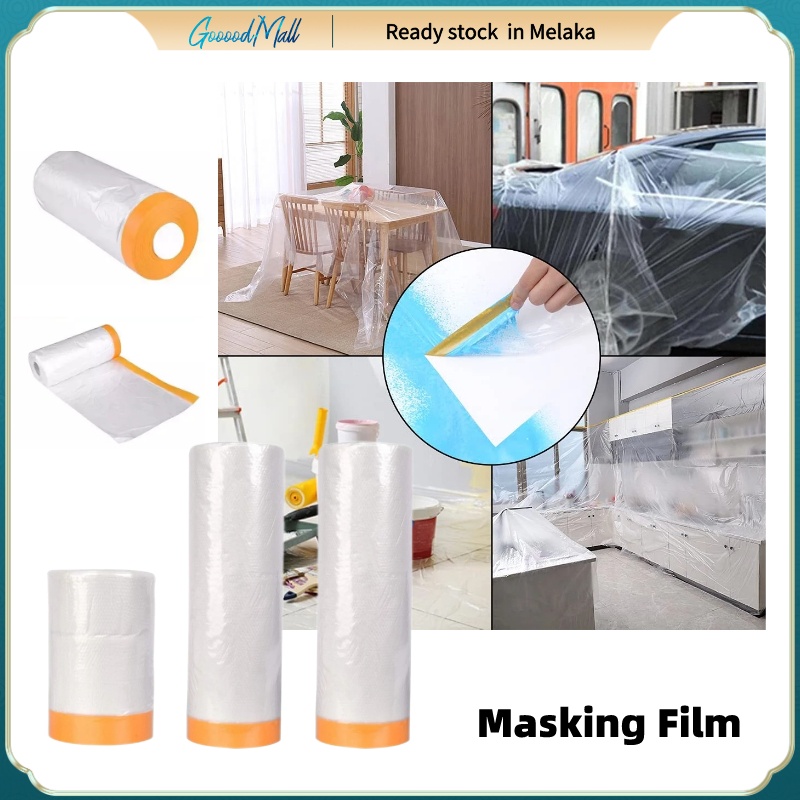 Masking Film For Dust Protection, Painting And Spraying Multipurpose ...