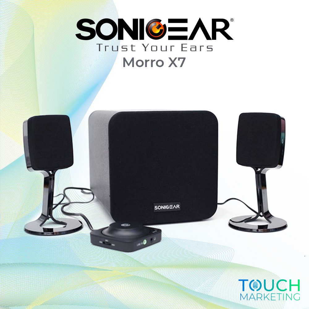 SONIC GEAR MORRO X7 2.1 BLUETOOTH SPEAKERS | Shopee Malaysia