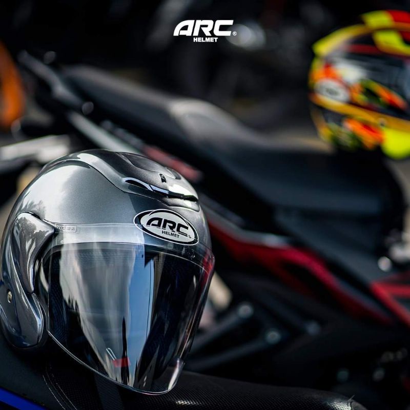ARC RITZ MOTORCYCLE HELMET | Shopee Malaysia