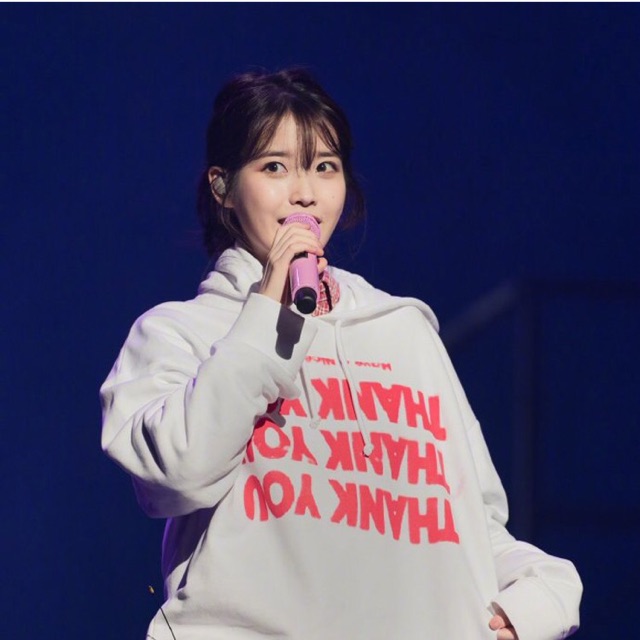 IU INSPIRED THANKYOU COTTON SWEATER | Shopee Malaysia