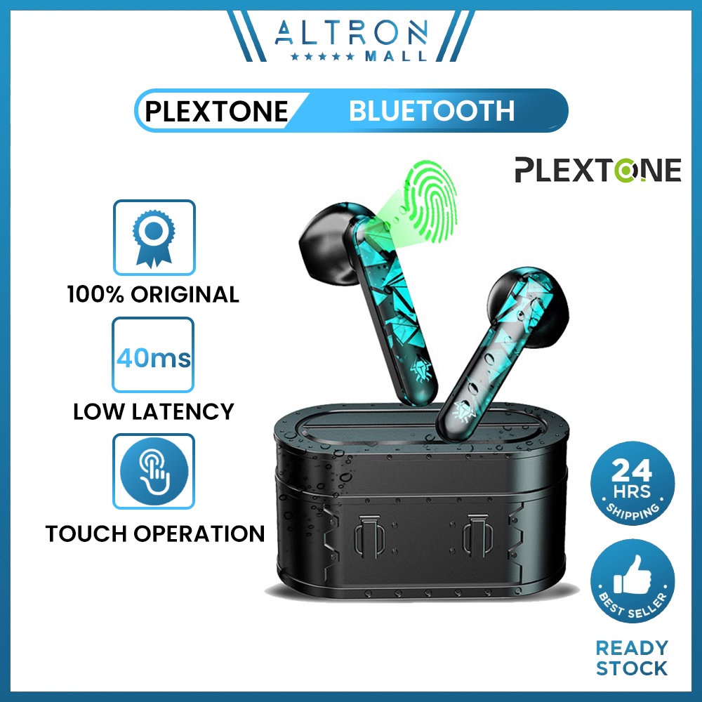 PLEXTONE 4Game Bluetooth 5.1 True Wireless Earbud 65ms Ultra Low ...