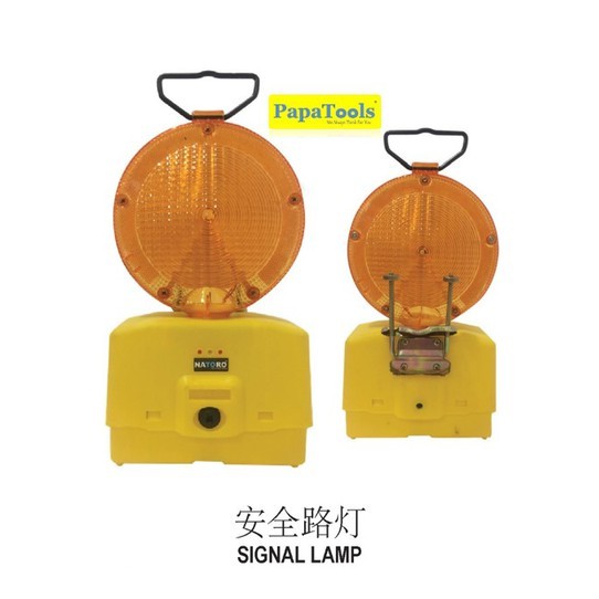 BATTERY TRAFFIC BARRICADE ROAD SAFETY LIGHT / HAZARD LAMP with LIGHT ...