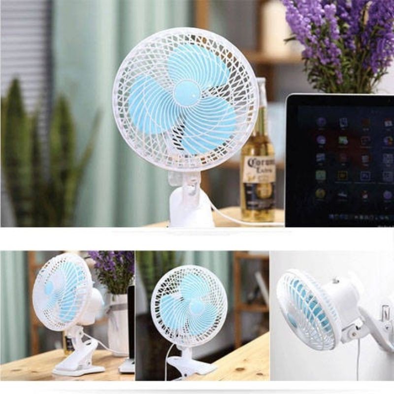 kipas fan kipas dinding wall fan mini fan desktop plug clip kipas mini ...