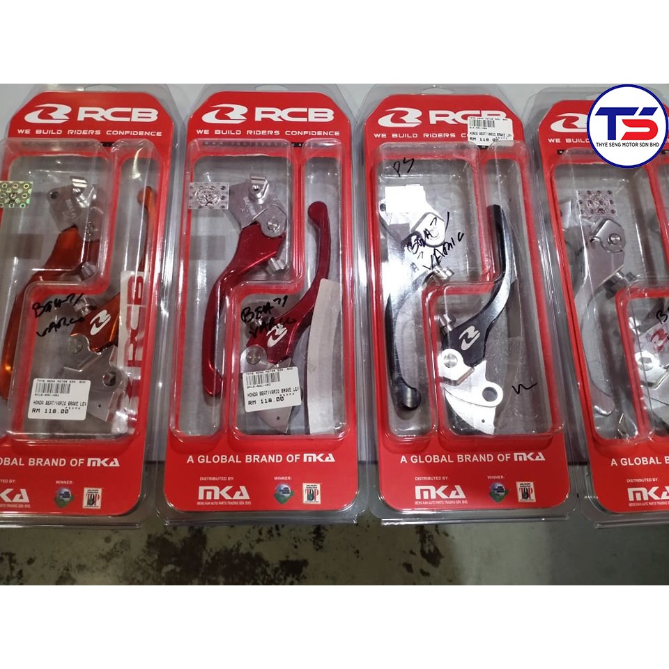 RCB HONDA VARIO 125/ VARIO 150 / AIRBLADE BRAKE LEVER SET 100% ORIGINAL ...