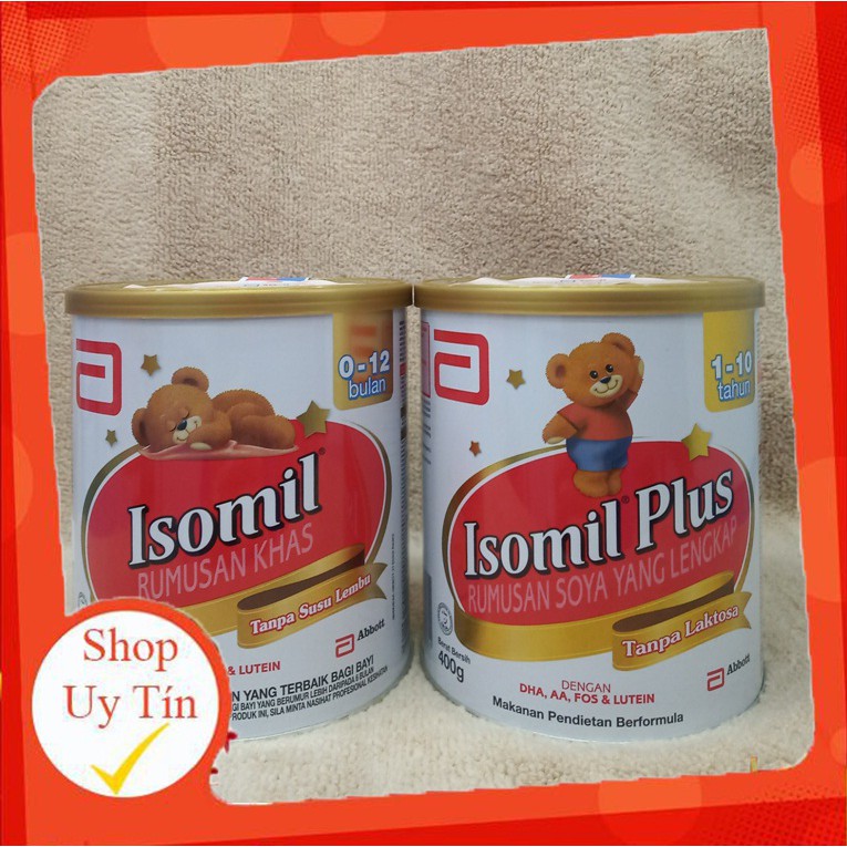 Isomil Milk for babies allergic to cow's milk [GENUINE] 400g box ...