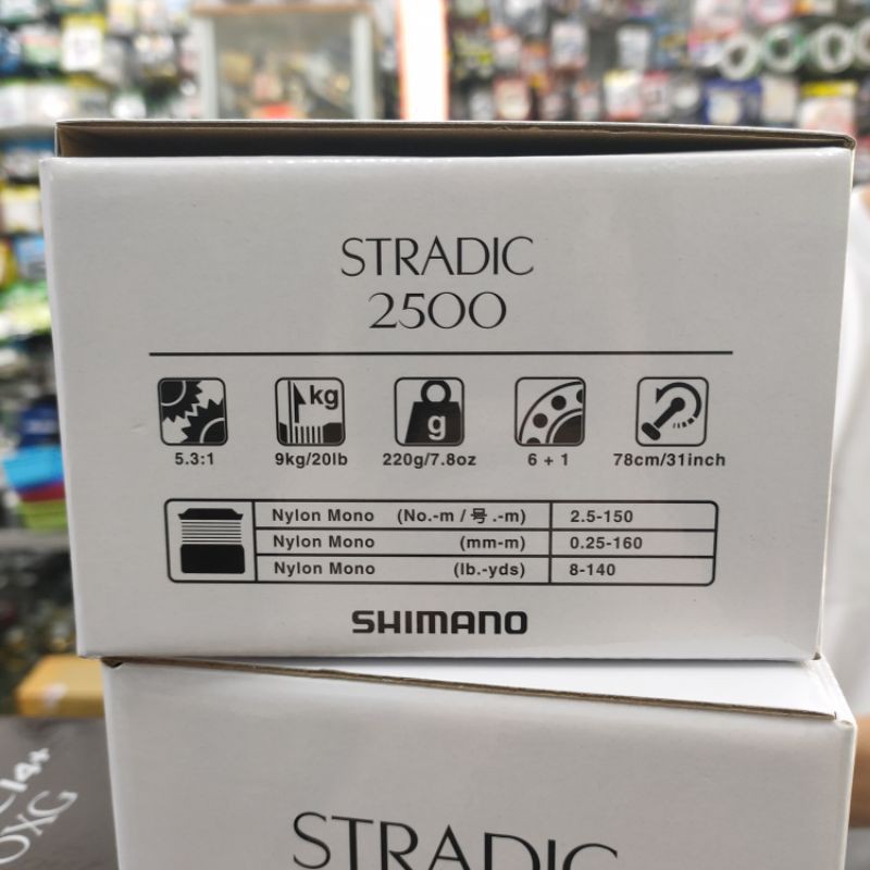 SHIMANO STRADIC FL / STRADIC FM SPINNING REEL 1000/1000HG/2500/2500HG/C3000/C3000HG/C3000XG/4000 ...