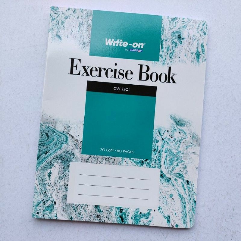Campap Write On A4 Exercise Book 80P/100P/120P/200P/BUKU GARIS A4 ...