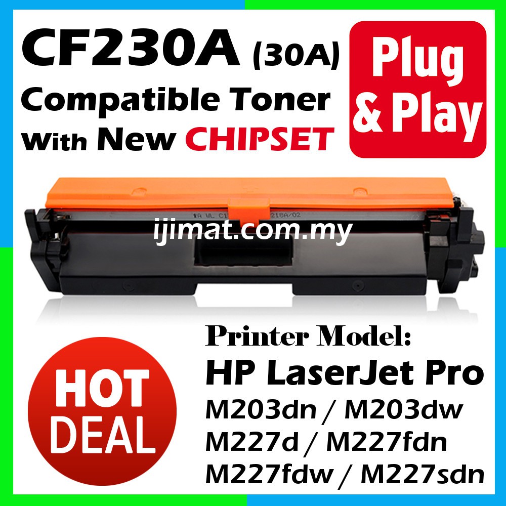 Compatible CF230 CF230a CF230X 230X HP Toner LJ Pro M203d M203dn M203dw ...