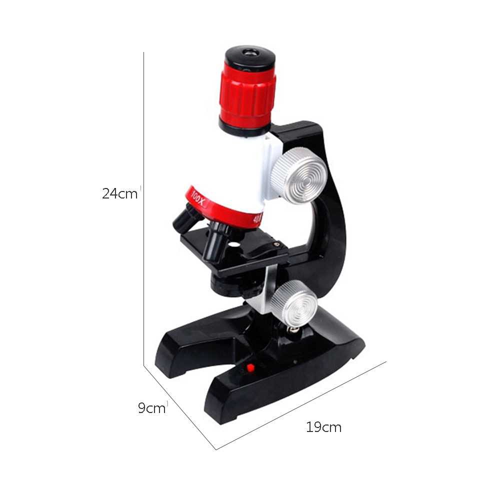 Children's Microscope 1200x 400×100× Nature Biology Exploration Toys ...