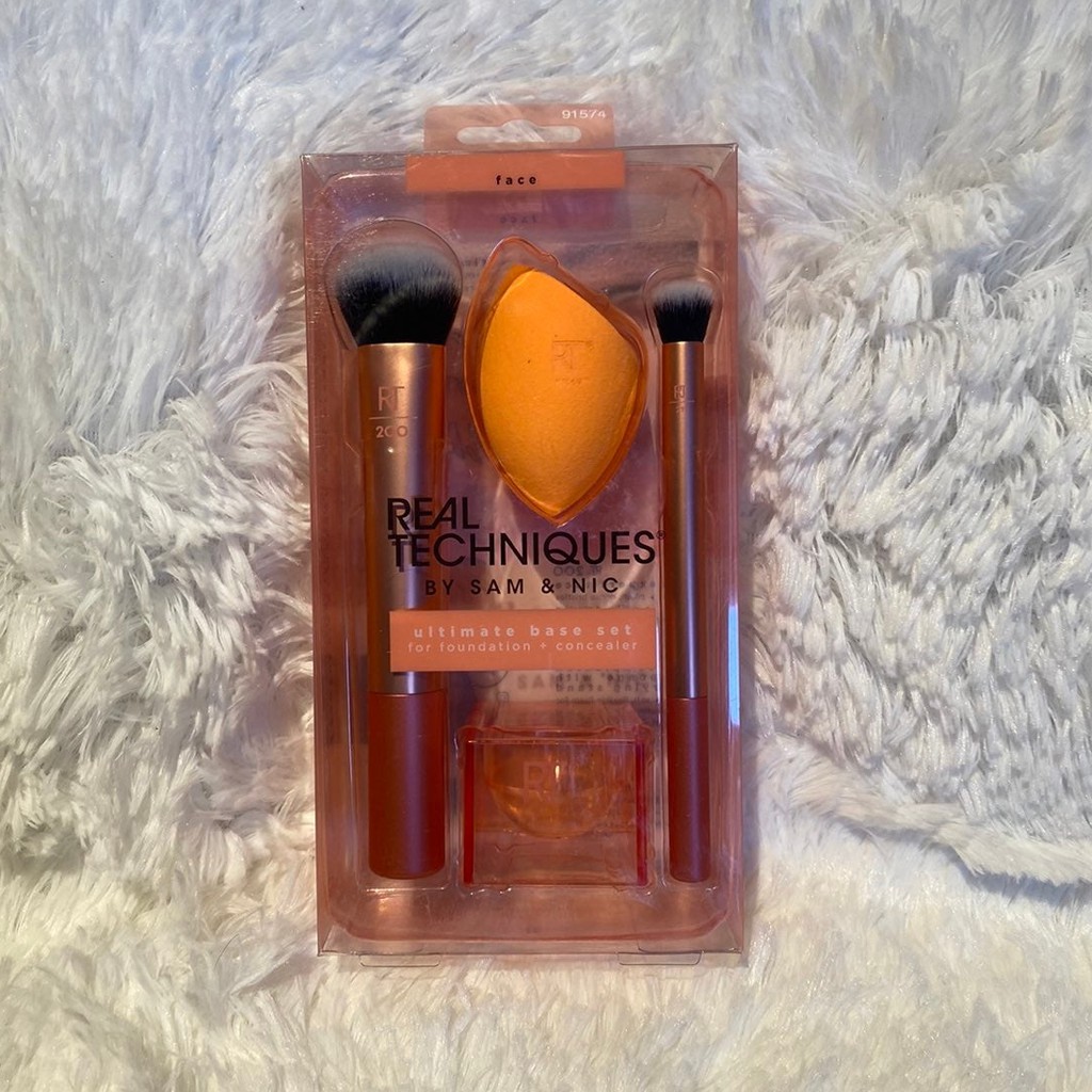 Realtechniques Ultimate Base Set Foundation + Concealer Set (With Tray ...