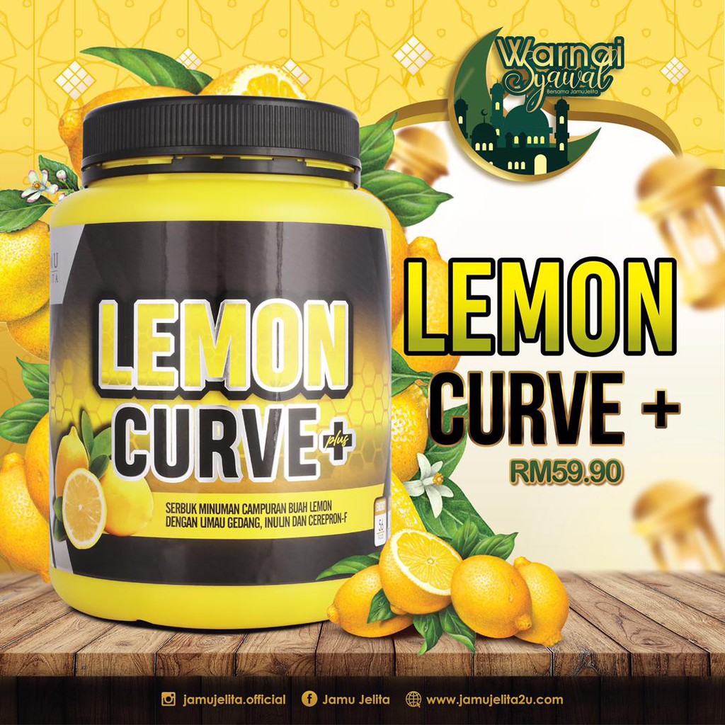 💯%LEMON PLUS JAMU JELITA (BOTOL BESAR) | Shopee Malaysia