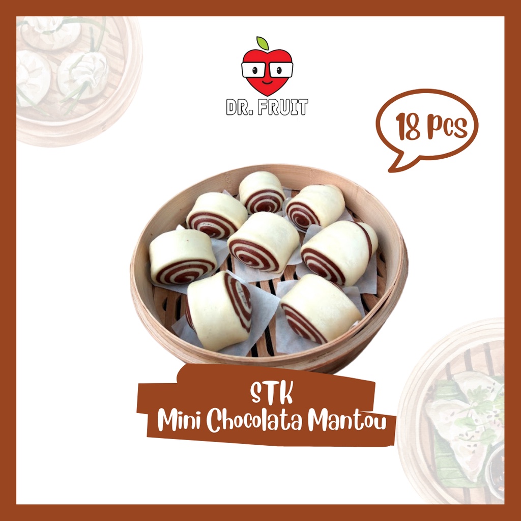 【新达记】Mini Chocolata Mantou 迷你巧克力馒头 - 18pcs/1pack | Dr.fruit | Shopee ...
