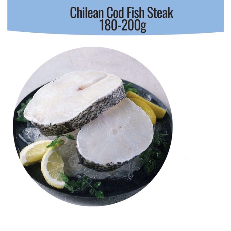 Premium Frozen Cod Fish Steak/Snow Fish/鳕鱼/鳕鱼片/雪鱼 1kg 4-5pcs | Shopee ...