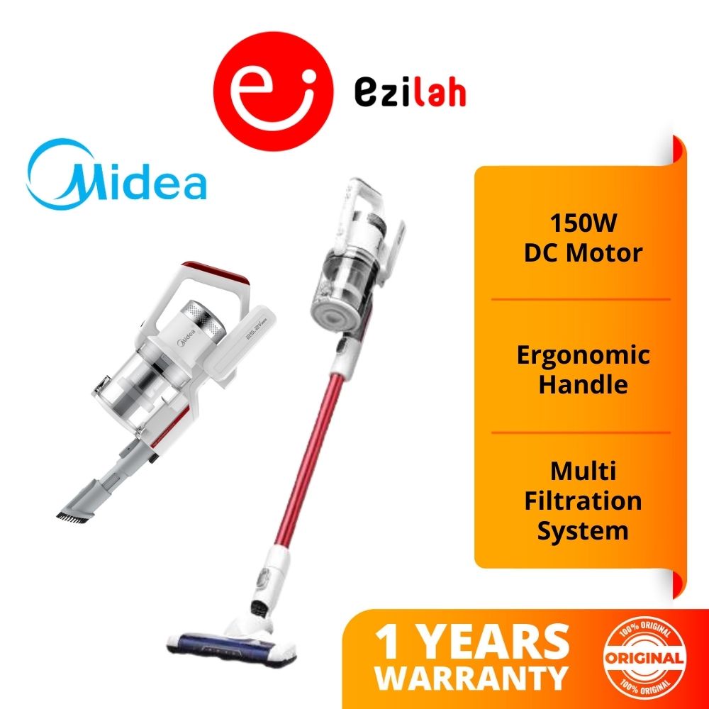 Midea Handheld Vacuum Cleaner - 2 In 1 Cordless Vacuum Cleaner MVC-V18P ...