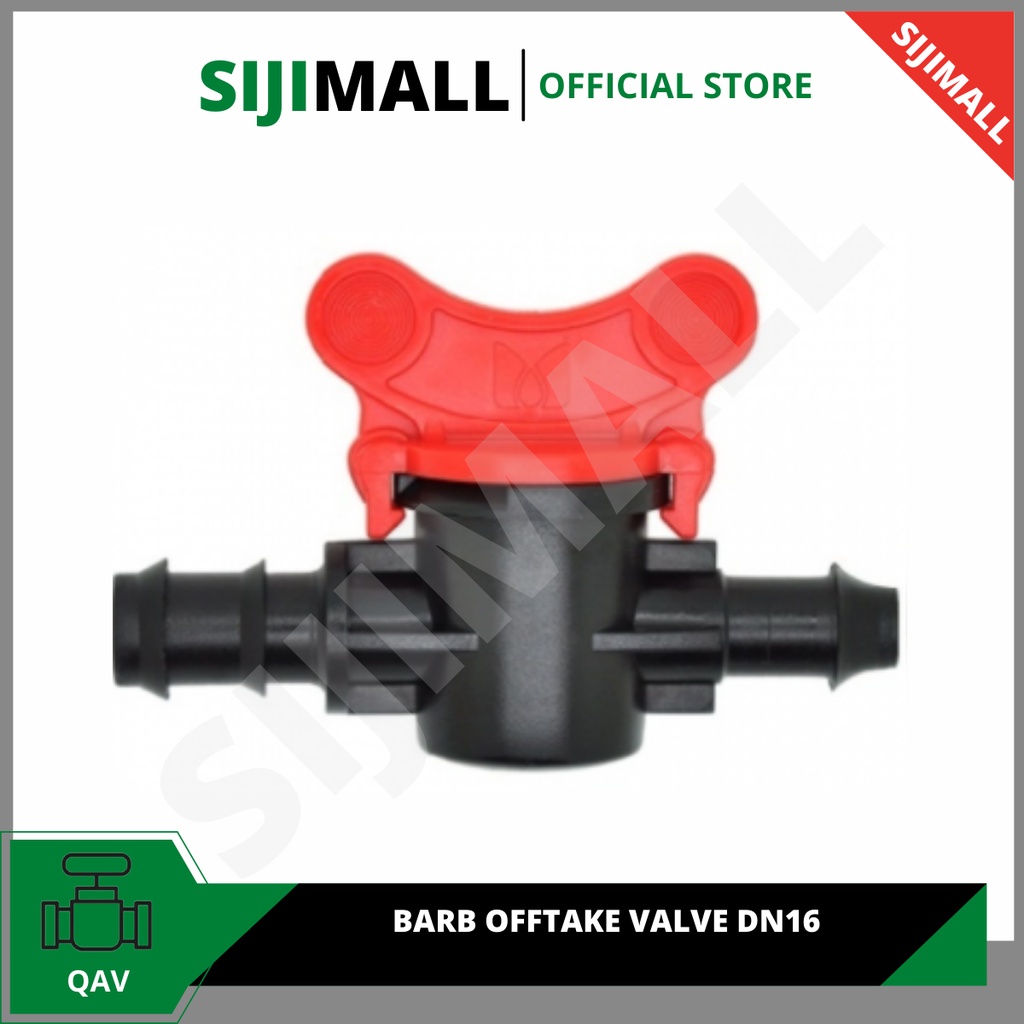 16mm Barb Offtake Valve for PE LDPE PIPE, Drip Irrigation Watering ...