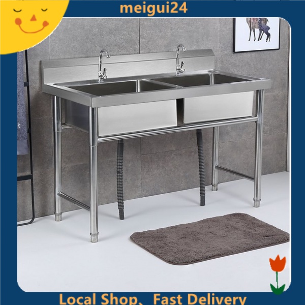 Kitchen Stainless Steel Sink / Washer Rack /304 Stainless Steel Sink ...