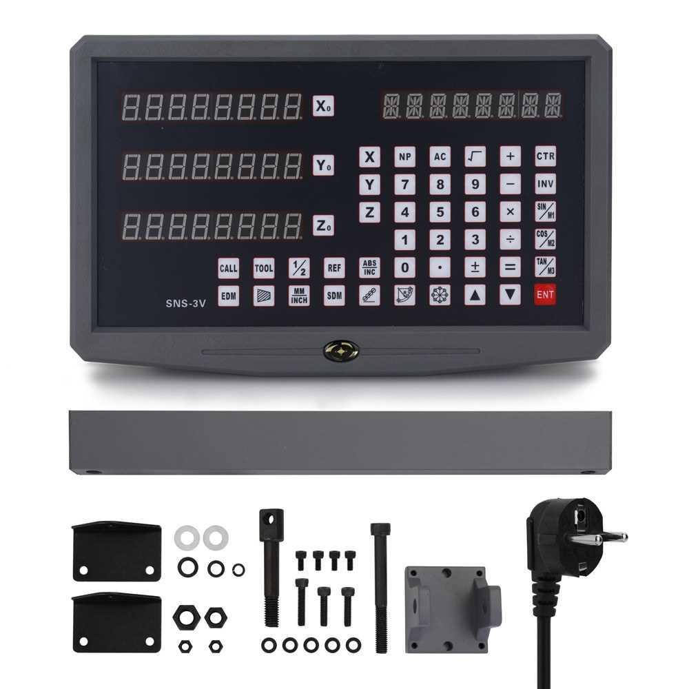 Grating CNC Milling Digital Readout Display Milling Machine | Shopee ...