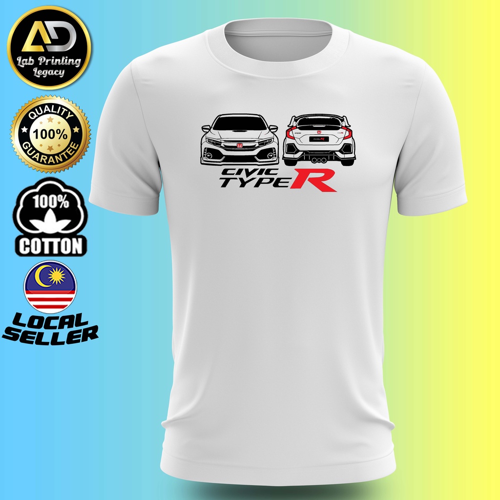 HONDA FK7 FK8 type R T shirt for CIVIC FK8 FK7 EG6 EF9 EK9 FC FB FERIO ...