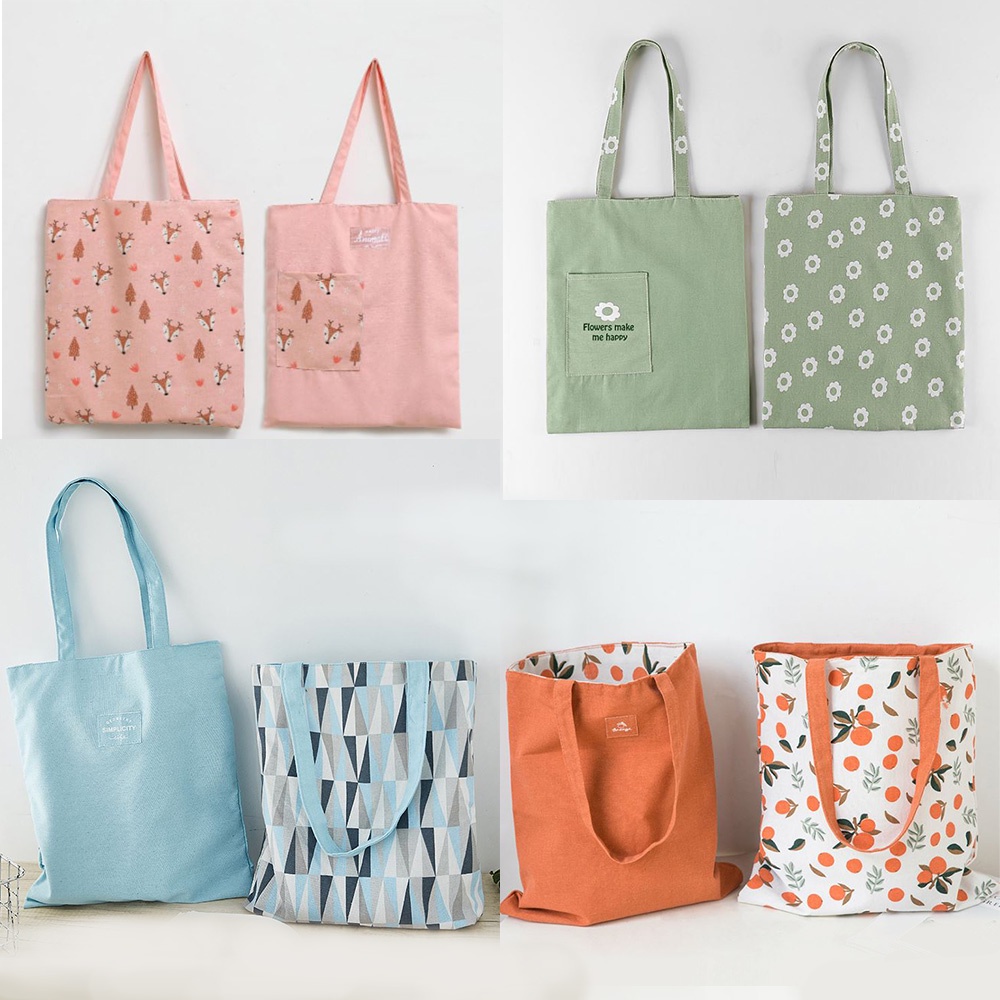 Tote bag student tuition totebag tote beg canvas casual recycle totebeg ...