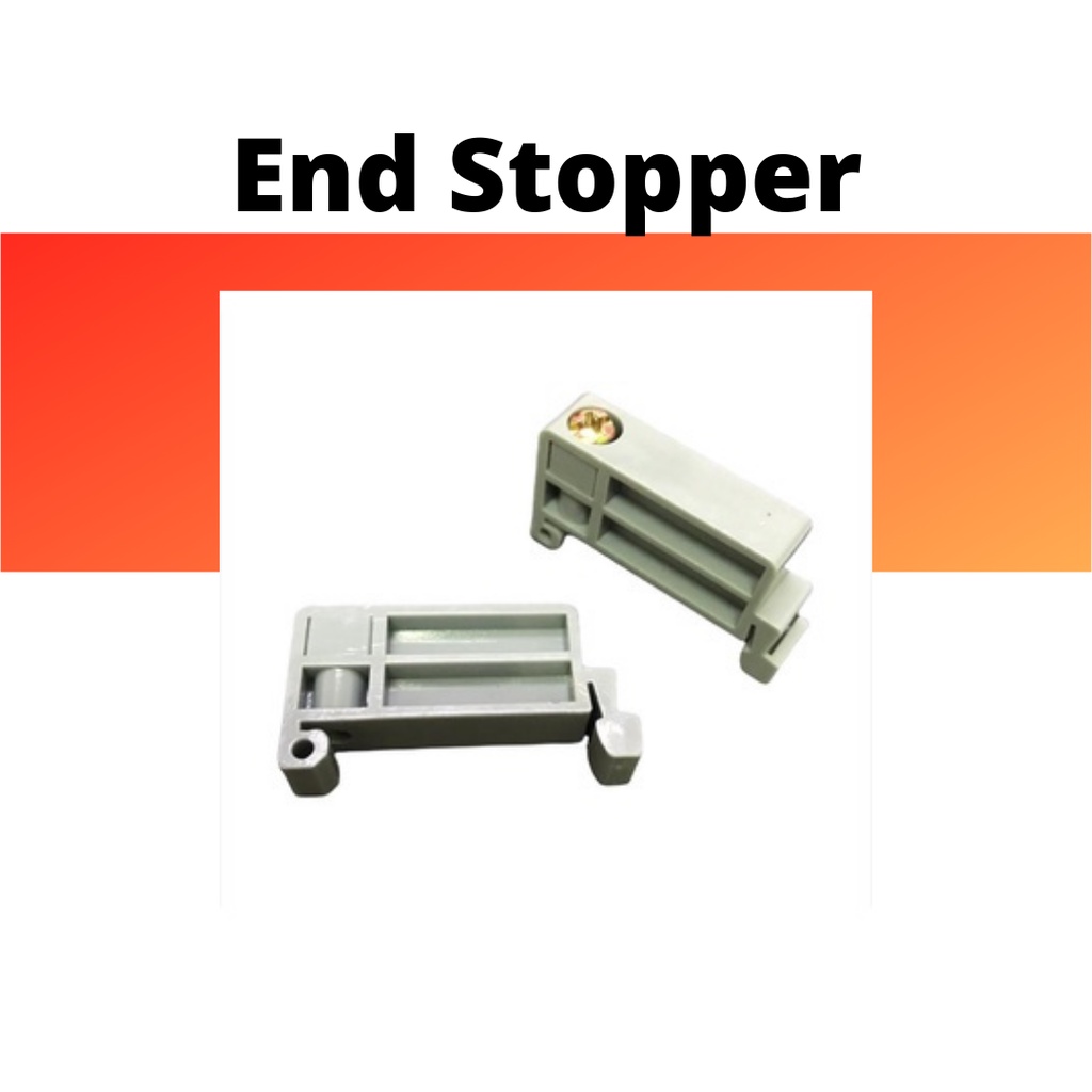 TBR-F 35mm Din rail end stopper | Shopee Malaysia