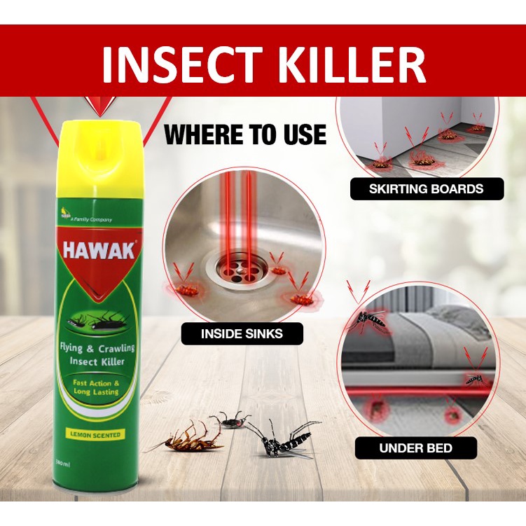 Insect Killer spray Lipas, Nyamuk, Semut TOP KILLER , Lipas , Cockroach ...