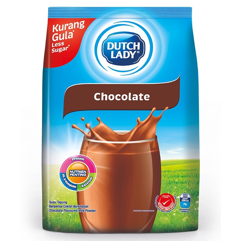 DUTCH LADY INSTANT CHOCOLATE DRINK MILK POWDER 900g | Shopee Malaysia