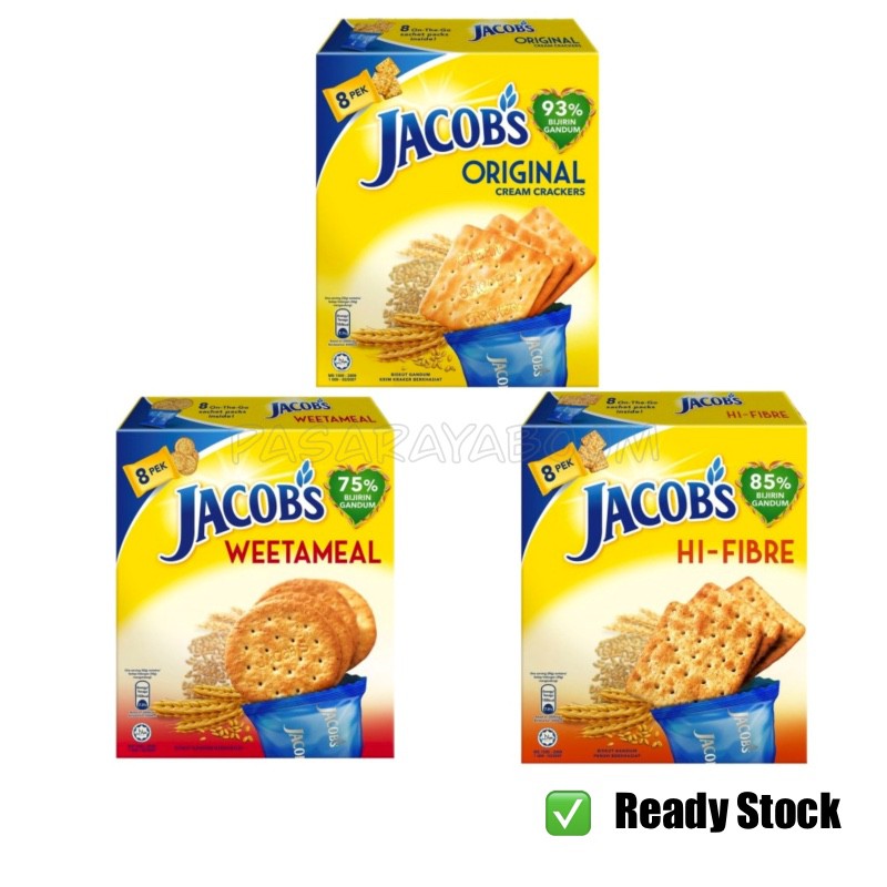 JACOB'S Crackers Multipack (8's) | Shopee Malaysia