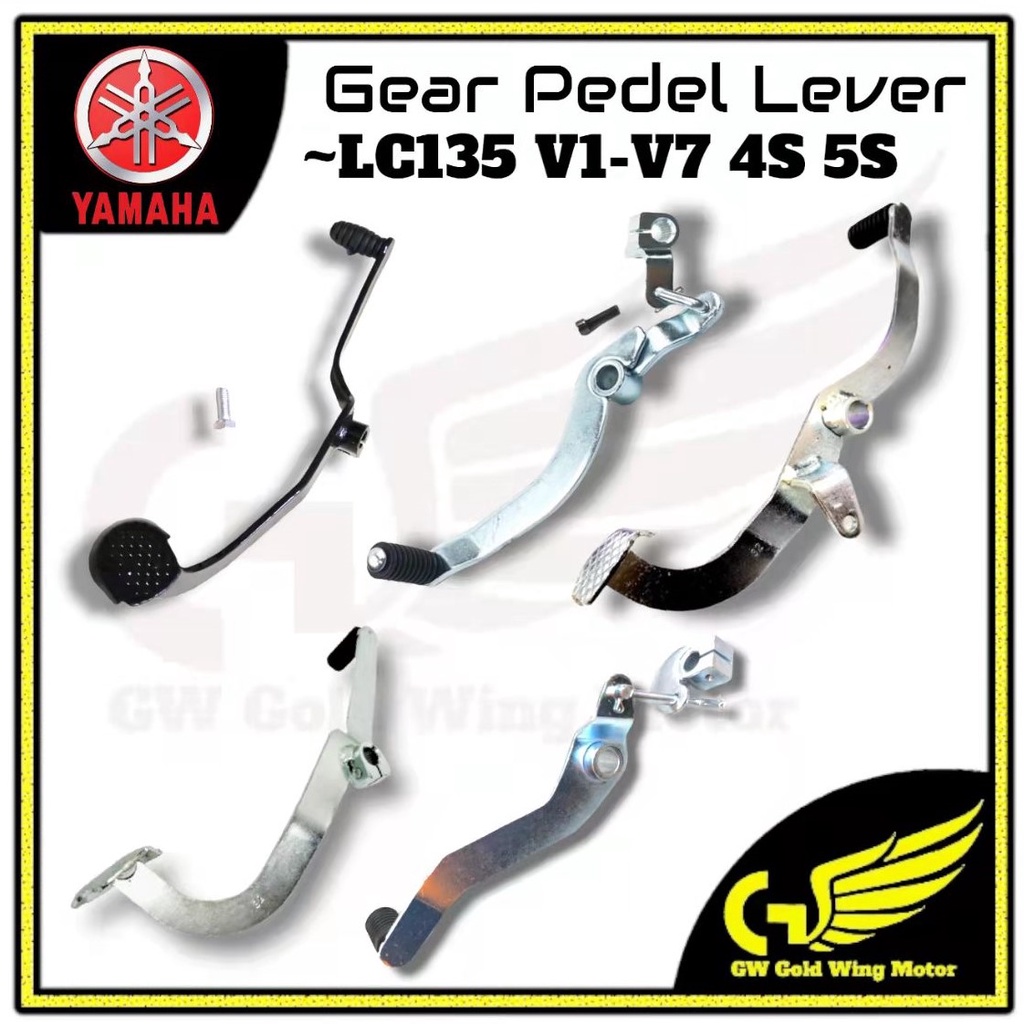 YAMAHA LC135 4S 5S GEAR LEVER GEAR PEDAL LCV1 LCV2 LC5S 55C LC4S LCV4 V1 V2 V3 V4 V5 V6 V7 21S ...
