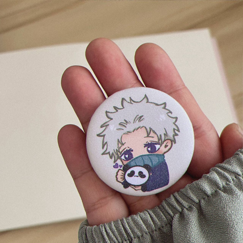 jujutsu kaisen ottoge stickers, keychain & stardust badges | yuta ...