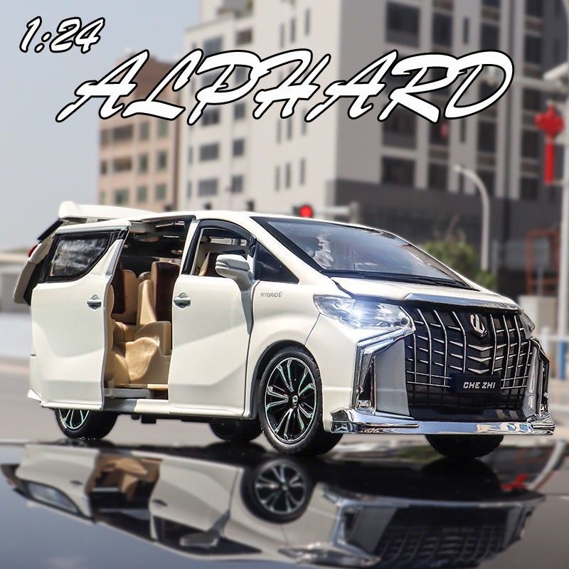 Toyota Alphard Model Kereta 1:24 Scale Alloy Diecast Model Vehicle Car ...