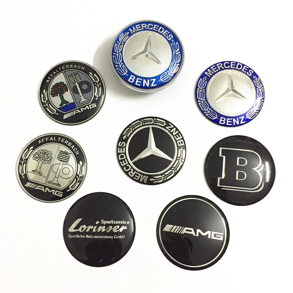 【Ready Stock】29mm for Mercedes-Benz Multimedia Button Sticker AMG Apple ...
