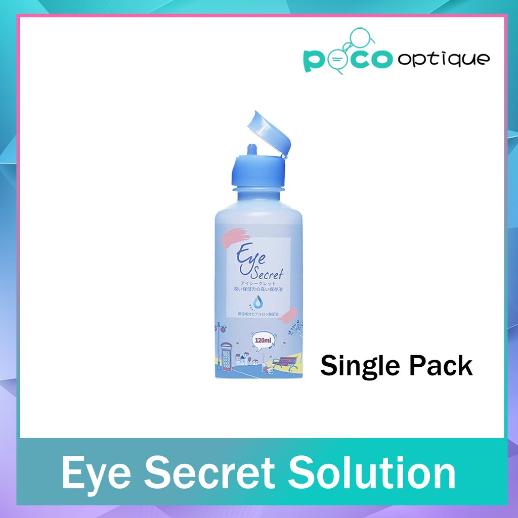 Horien Eye Secret Multipurpose Solution -Single Pack (120 ml) | Shopee ...