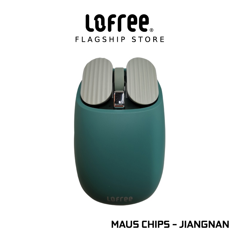 LOFREE Maus Chips Bluetooth Wireless Rechargeable Mouse | Shopee Malaysia