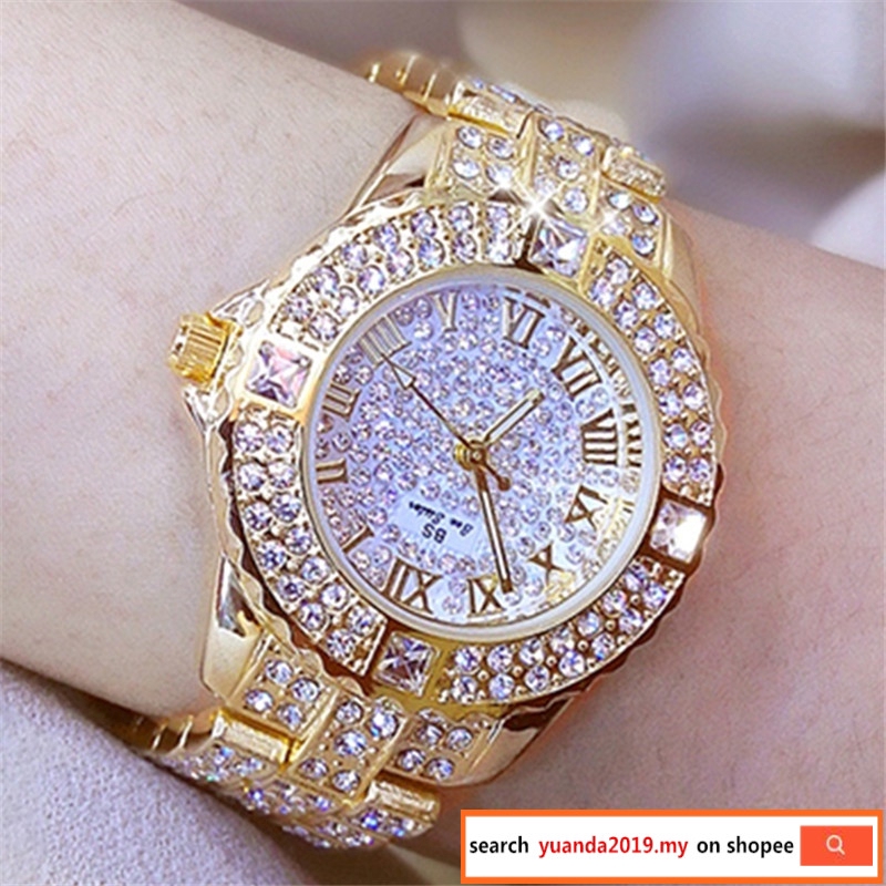 Bs Bee Sister Fashion Women Quartz Watch Diamond Casual Wristwatch ...