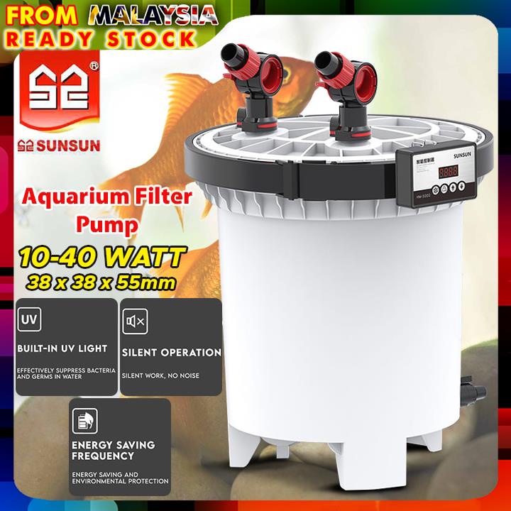 SUNSUN HW-5000 Frequency Filter Barrel Outer Filter Aquarium External ...