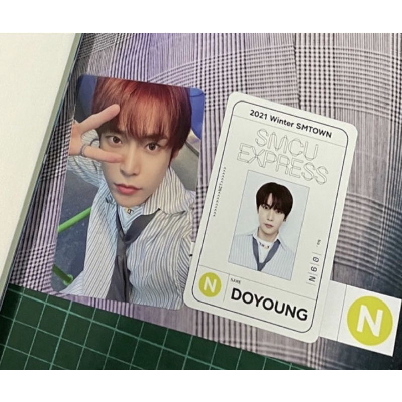 Doyoung PHOTOCARD+ PC album SMTOWN WINTER 2021 album SMCU NIGHTTIME ...