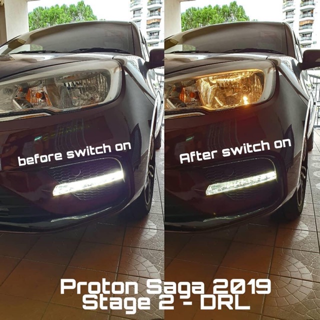 Proton Saga 2019 - 2025 LED convert kit - stage 2 | Shopee Malaysia