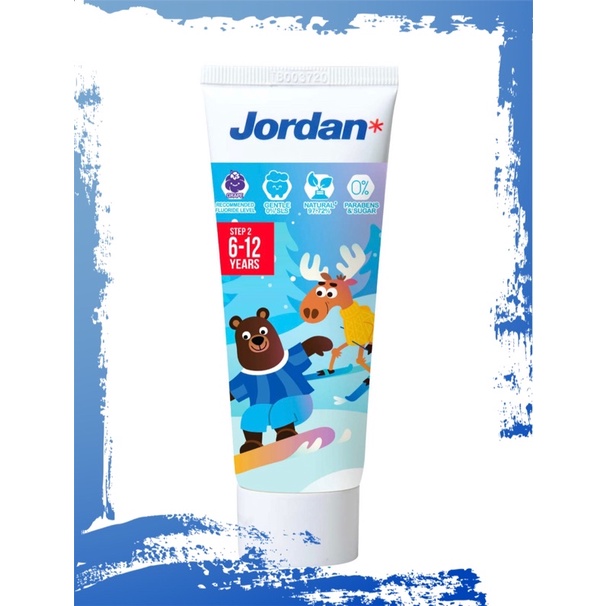 JORDAN Kids Toothpaste Permanent Teeth 75g | Shopee Malaysia
