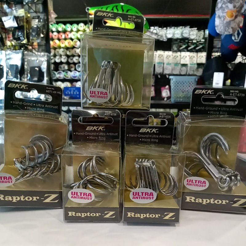 BKK RAPTOR-Z 6071-4X-HG TRIPLE HOOK | Shopee Malaysia
