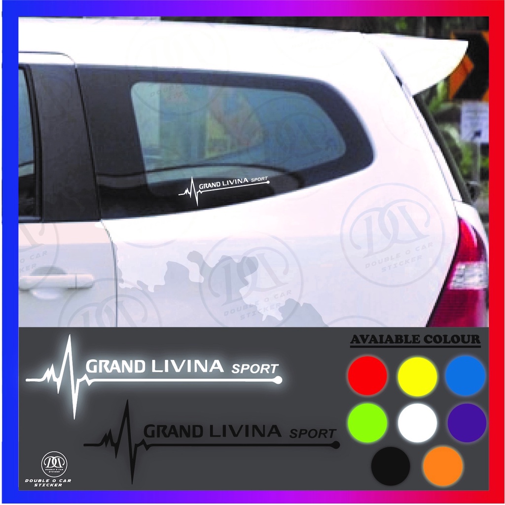 [Ready Stock] 2pcs Nissan Grand Livina side window sticker KI00539 ...