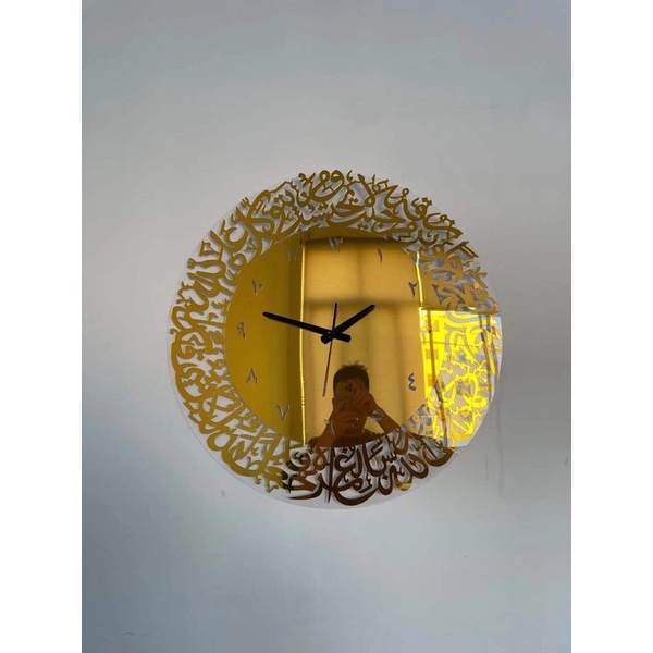 JAM ISLAMIK JAM KHAT ISLAMIC CLOCK JAM DINDING JAM DECO JAM ARCYLIC JAM ...