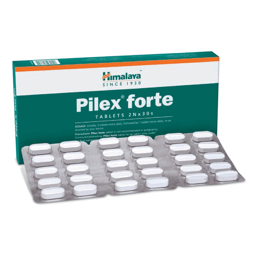 [JUL 2026] Himalaya Pilex Forte Double Strength 60 Tablets | Shopee ...