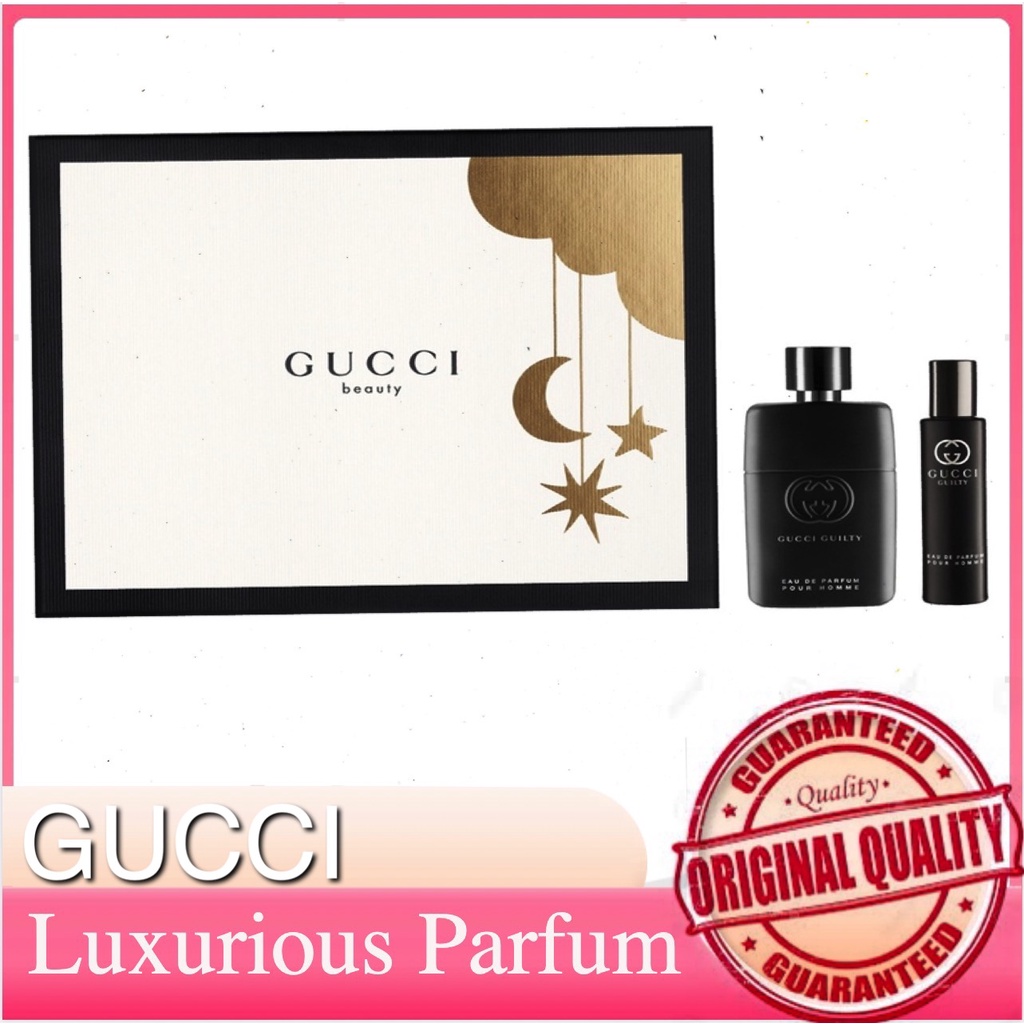 ORIGINAL Gucci Guilty Pour Homme Eau de Parfum by Gucci 50ml +15ml EDP Perfume Gift Set - 100% ...