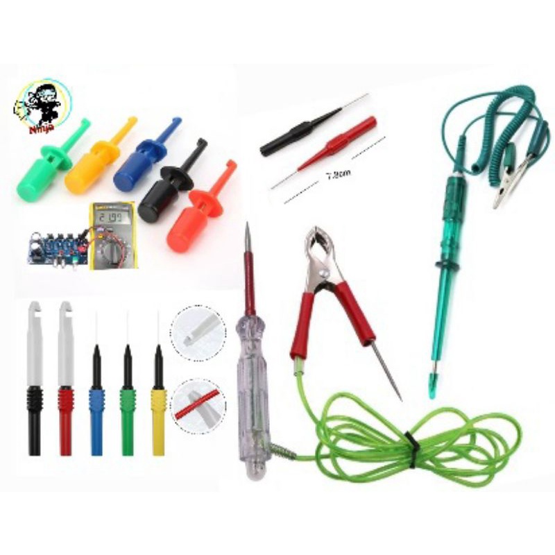 >> automotive led car voltage 6v 12v 24v voltmeter wiring tester test ...