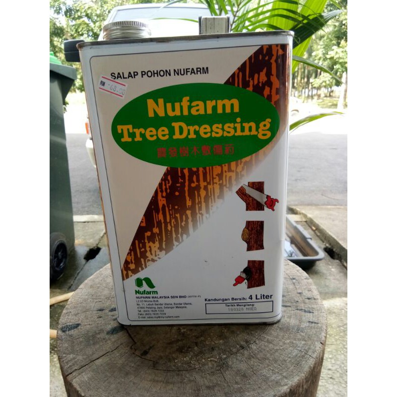 Nufarm Tree Dressing 4L- Salap Pokok Untuk Merawat Luka Potongan ...