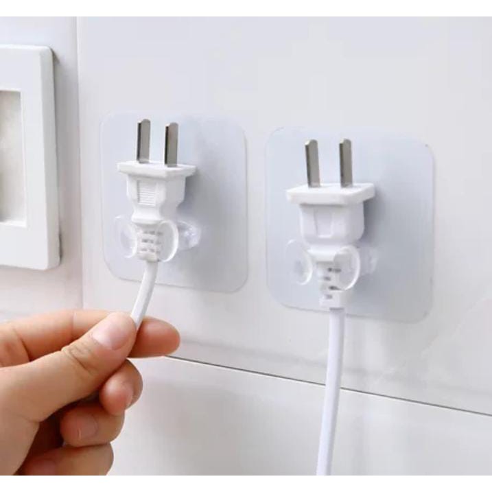 Plug hook socket power cord punch free, non-marking | Shopee Malaysia