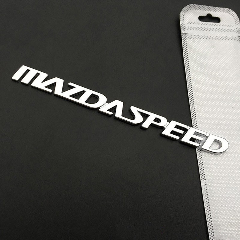 Modified MS Mazdaspeed Metal Car Body Sticker for Mazda CX9 CX7 CX5 MX5 ...