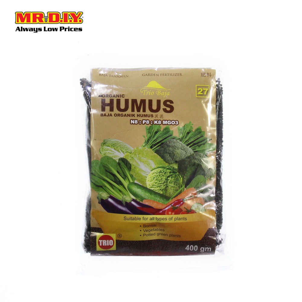 TRIO BAJA Humus Organic Fertilizer (400gm) | Shopee Malaysia